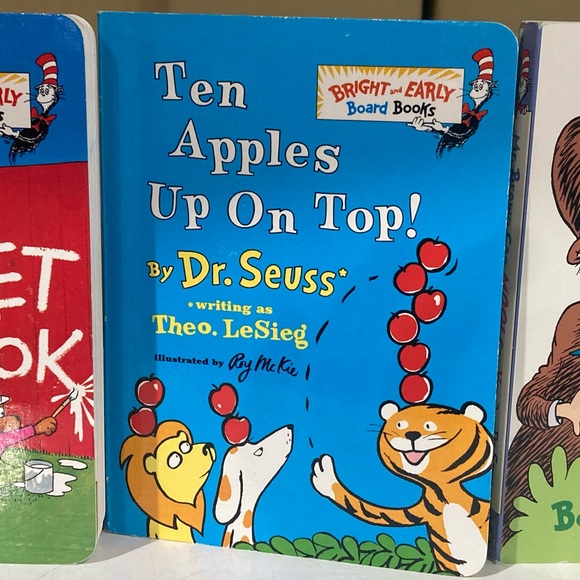 Dr. Seuss | Toys | Dr Seuss Ten Apples Up On Top Board Book | Poshmark